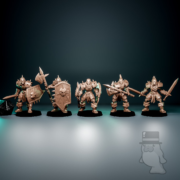 Undead Soldier Bundle - Haunted Keep of Hollowcrest - Imagine Minis ...